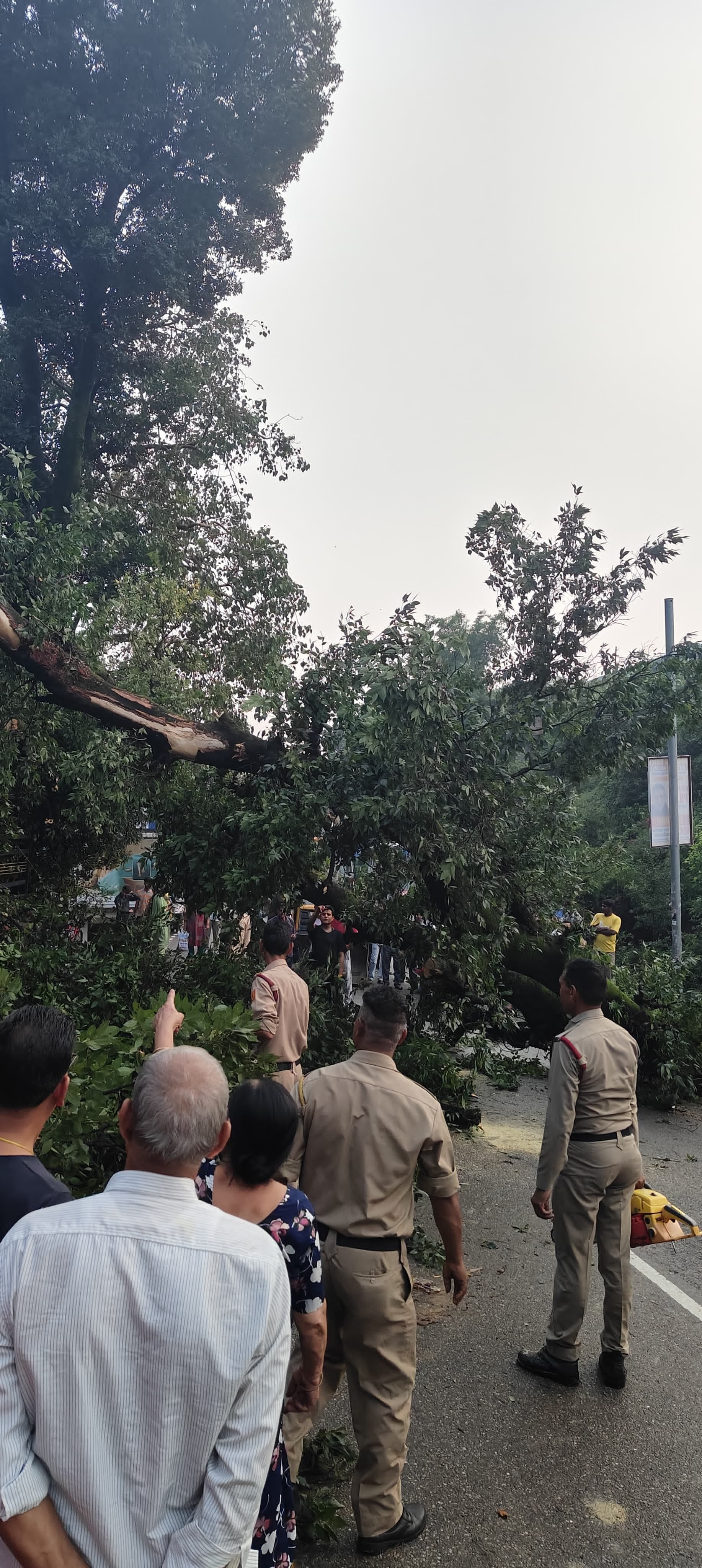 Gagal-sakoh Road Remained Closed For Three Hours Due To Falling Of ...
