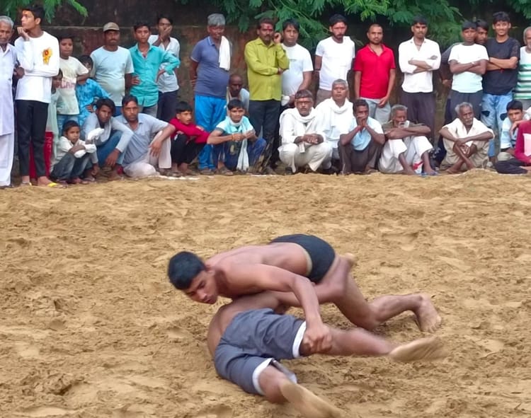 Monu Wrestler Won Wrestling Worth Rs 21 Thousand - Mahendragarh/narnaul ...