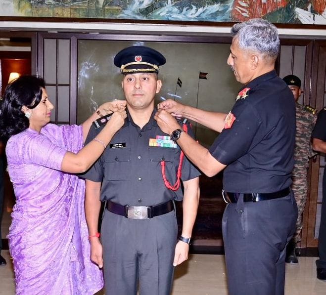 Anurag Gupta Of Dharampur Became Lieutenant Colonel - Mandi News ...