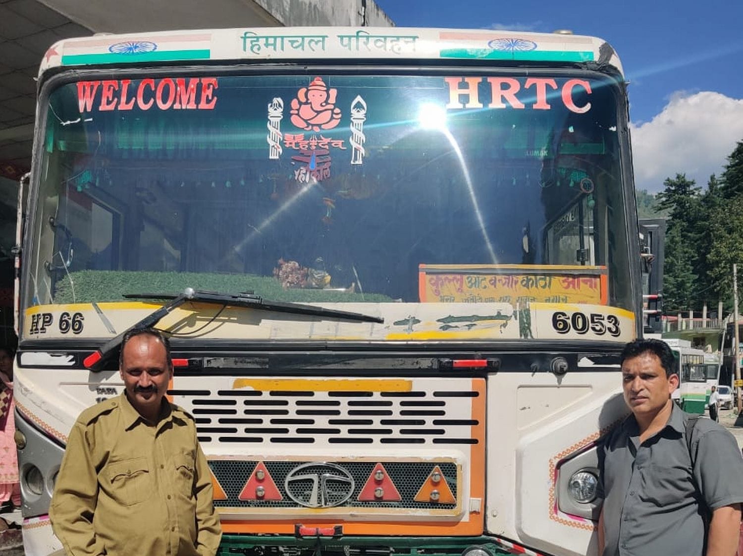 Kullu-aani Via Shush Hrtc Bus Service Restored After One And A Half ...