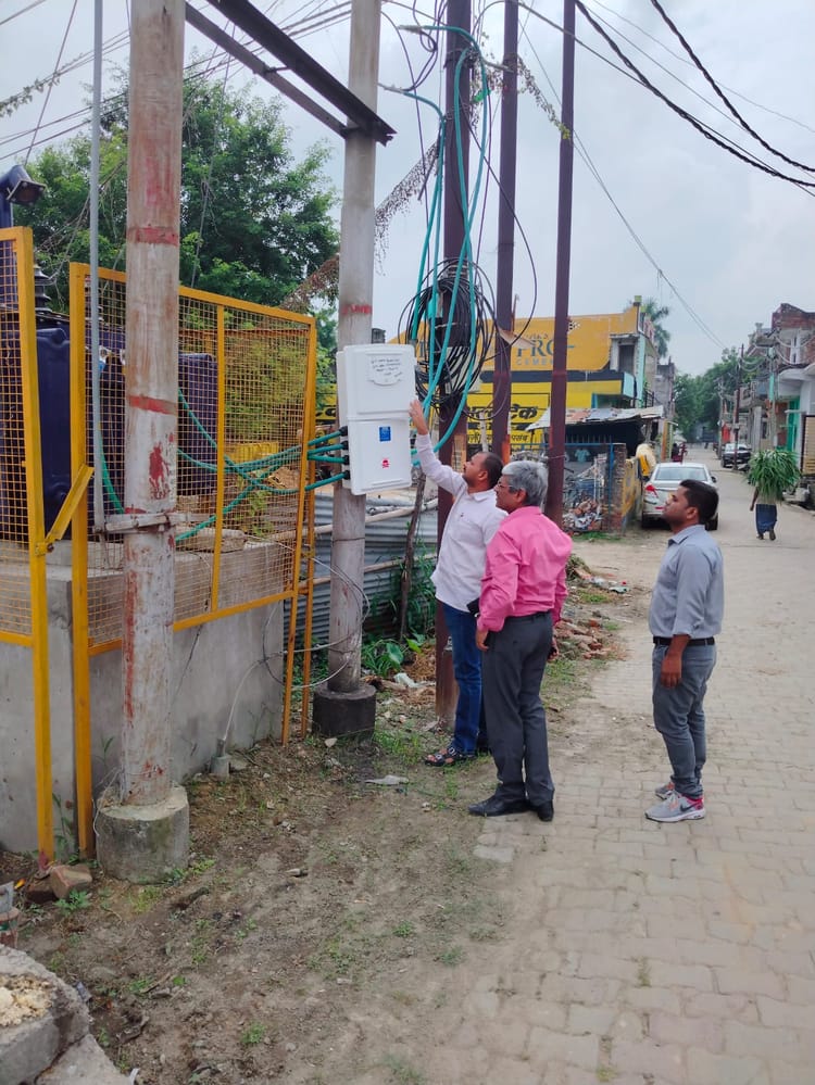 Superintending Engineer Discom Inspected - Sant Kabir Nagar News - Sant ...