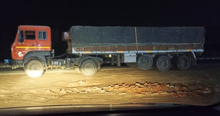 Trolley Hits Bike On National Highway, Bike Rider Dies - Hisar News - Hisar News:नेशनल हाईवे पर ...