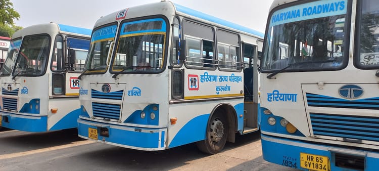 Preparation To Launch Bus From Ladwa To Jodhpur Route, Journey For ...