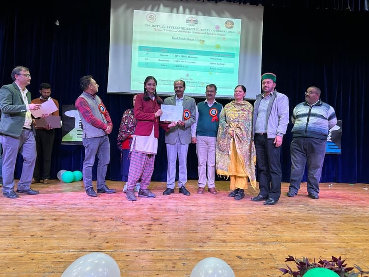 Dav Sjvn Duttnagar Scientists Dominate District Level Children's ...
