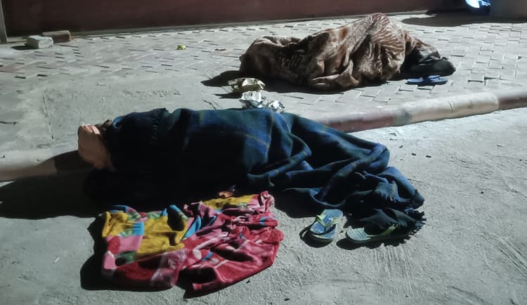 The Body Is Shrinking On The Footpath In The Cold Of Night, How Can One ...