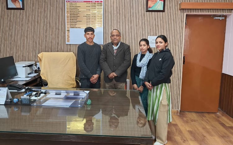 Three Students Of Saloni College Will Learn The Culture Of Telangana ...