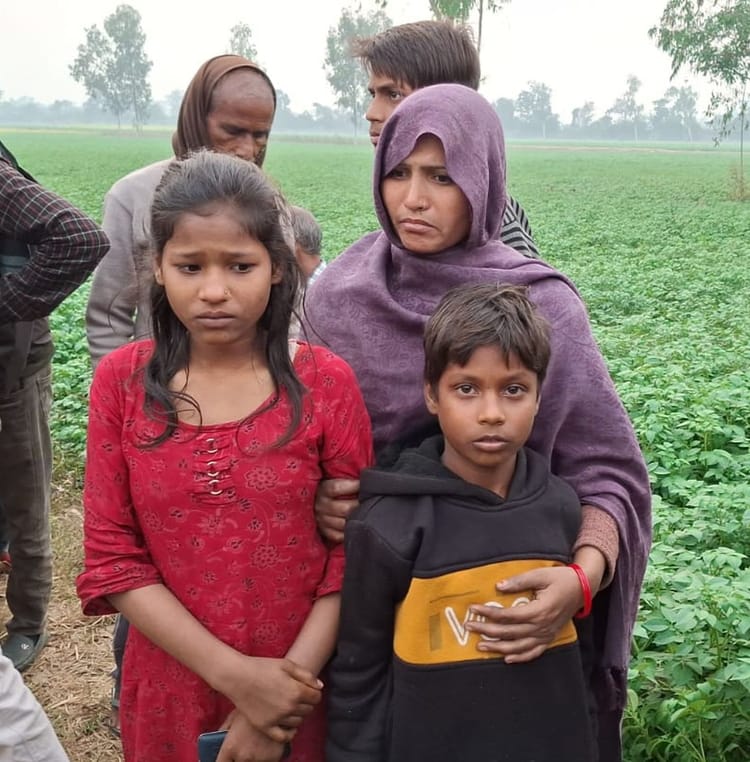 Woman Murdered By Slitting Her Throat In The Field - Barabanki News - Barabanki News:खेत में गला ...