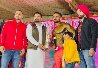 Baddi (solan). Sheru Of Saned Village Was Elected Mr. Punjab In Badi ...