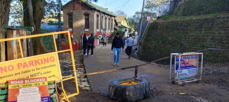 Condition Of Kasauli To Monkey Point Link Road Improved By Rs 2 Crores ...