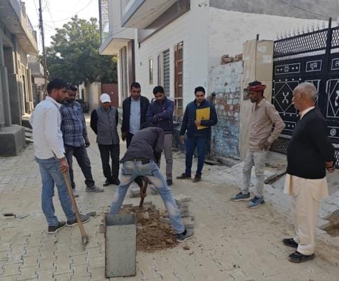 Agency Took Samples Of Construction Material From The Streets - Sirsa ...