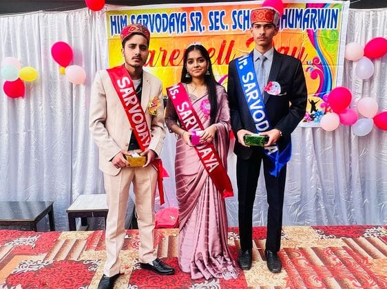 Varun Won The Title Of Mister, Shanvi Won The Title Of Miss Sarvodaya ...
