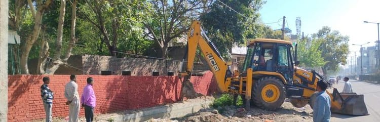 Due To Stoppage Of Canal Water Supply, The Department Started Cleaning ...