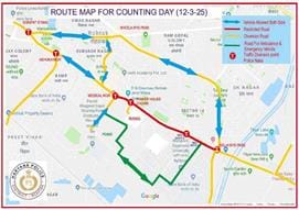Today There Will Be No Traffic On The Route From Delhi Bypass To ...