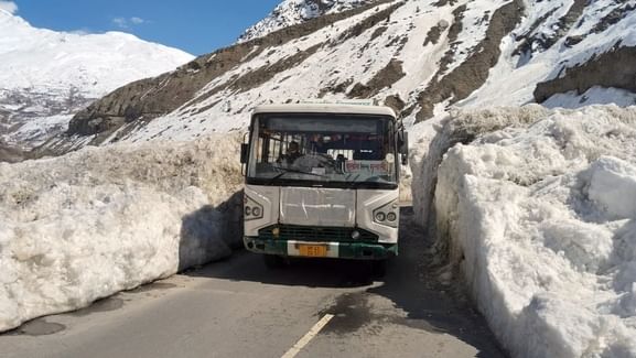 Buses Started Running On Long Routes From Keylong After 109 Days ...