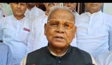Gaya Bihar News : Union Minister Jitan Ram Manjhi Targeted Rjd Party Lalu Yadav Gaya Bjp Party ...