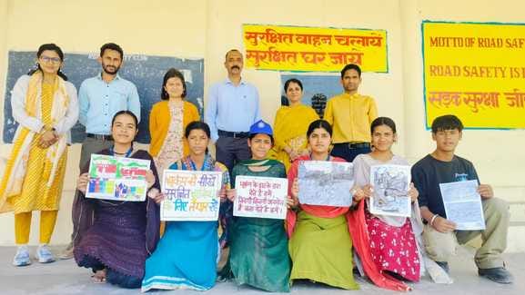 Ritika Is The Winner In Slogan Writing And Ashima Is The Winner In ...