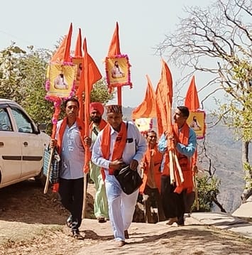 Procession Of Saint Ravidas Started From Swarghat On Baisakhi ...