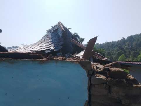 Blackout And Tress Fell Due To Bad Weather - Bilaspur News - Bilaspur ...