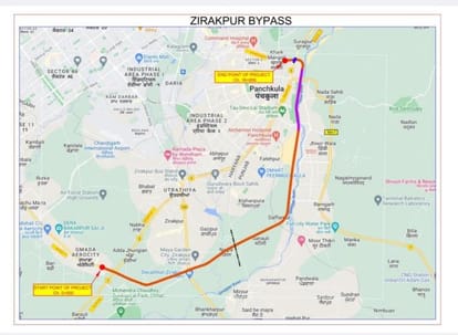 Work On The Six-lane Bypass May Begin In December - Panchkula News ...
