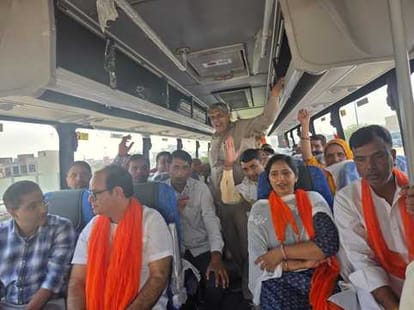 Ac Bus Started From Kosli To Chandigarh, Fare Will Be Rs 620 - Rewari ...