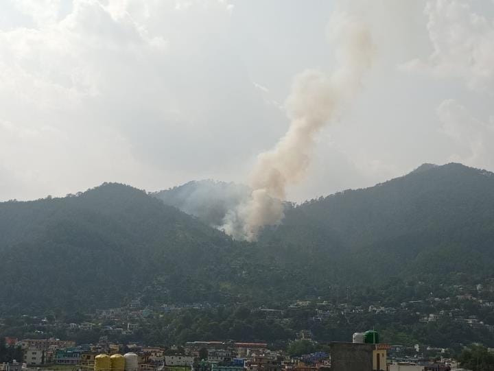 Uttarakhand News:चमोली के जंगलों में लगी आग शासन ने दिए जांच के आदेश ...