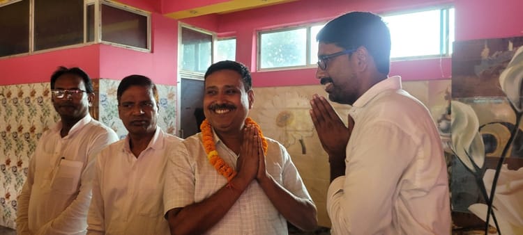 Bihar News: Rajiv Rai Babli Left Jansuraj Party Prashant Kishore Rajiv ...