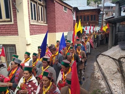 Shrimad Bhagwat Mahapuran Story Begins In Rakcham - Rampur Bushahar ...