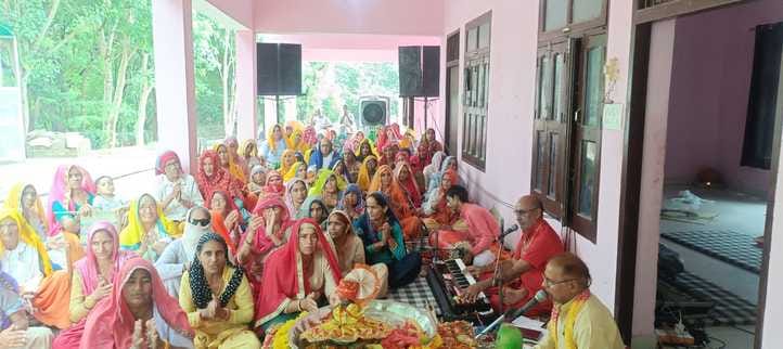 The Story Of Shukdev Was Heard On The Second Day Of Bhagwat Katha ...