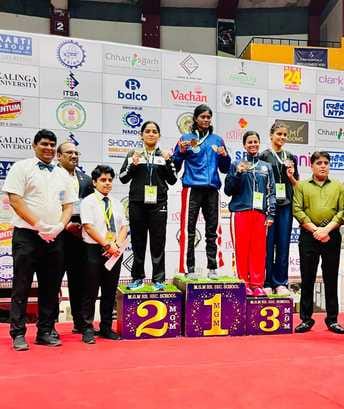 Madhu Kumari Won Two Silver Medals In The National Kick Boxing ...