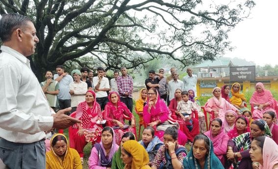 People Of Panoh Panchayat Opposed The New Criteria Of Bpl - Bilaspur ...