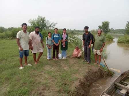 Several Villages Were Hit By The Water Released From Pong Dam, Seven ...