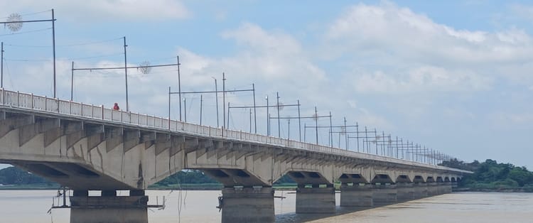 A One Kilometer Long Bridge Will Be Constructed On The Saryu River With ...