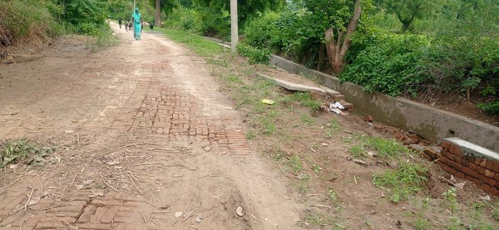 Kanshiram Colony Connecting Road Will Be Seven Meters Wide At A Cost Of Rs 1.23 Crore - Unnao ...