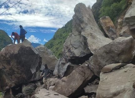 Nh-5 Is Open Only From Shimla To Rampur, Road Connectivity Of Kinnaur ...