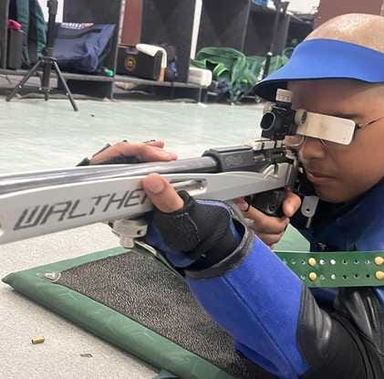 Mau's Suryapratap Became Gold Medalist In 50 Meter Prone Shooting - Mau ...