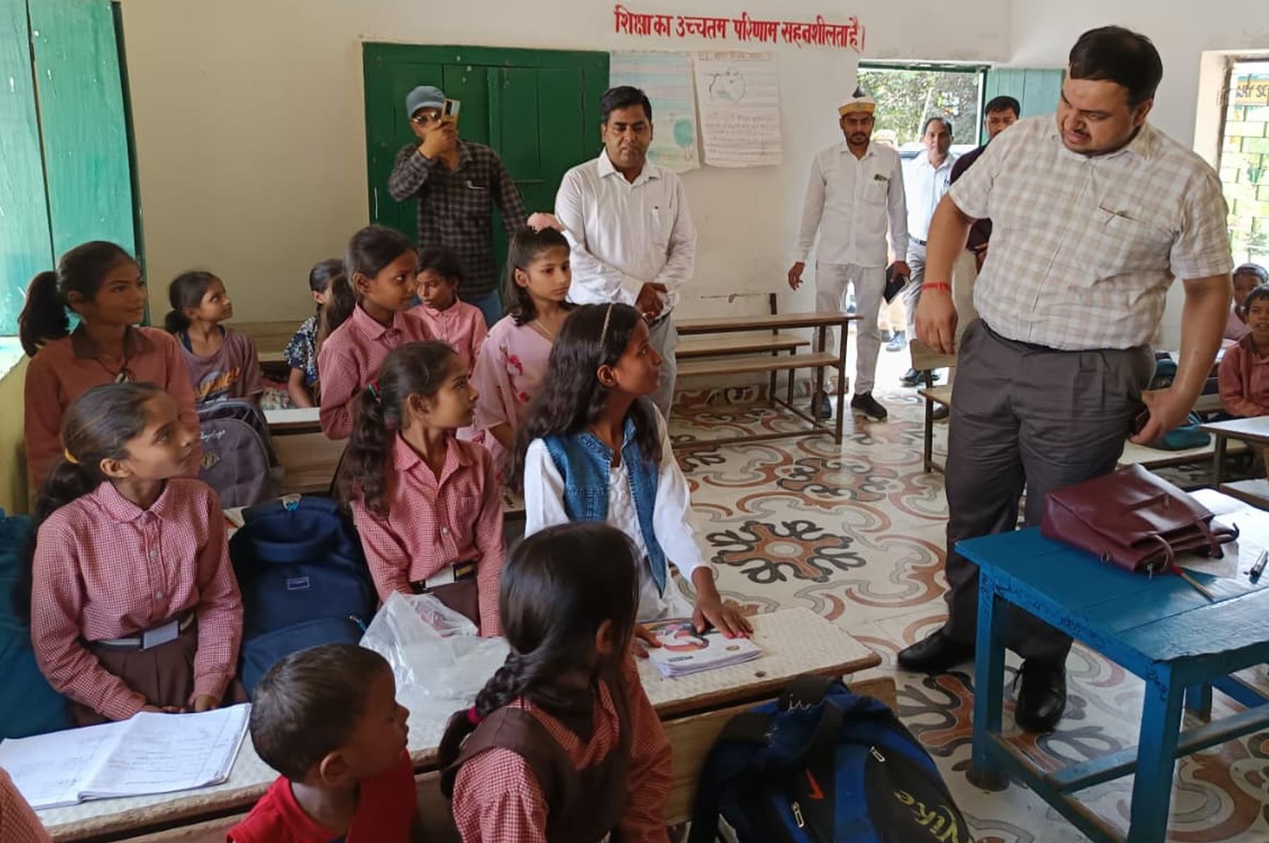Worship The Girls By Placing A Chunari On Their Heads - Ambedkar Nagar ...
