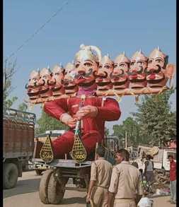 Vijayadashami Today, The Fair Area Is Illuminated With Colorful Lights ...