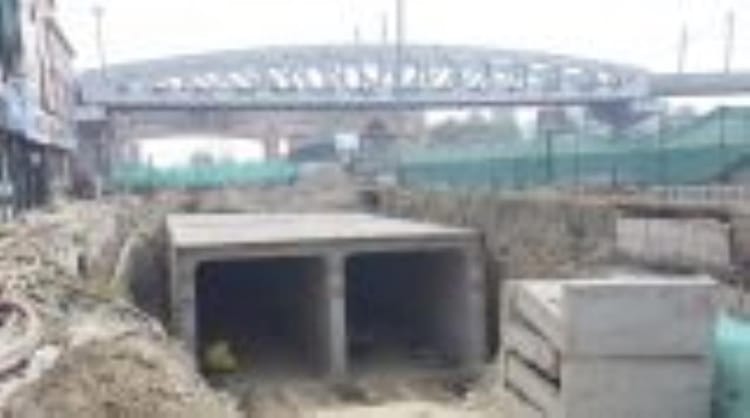 First Bridge Of Alambagh Naharia Intersection Underpass Ready - Lucknow ...
