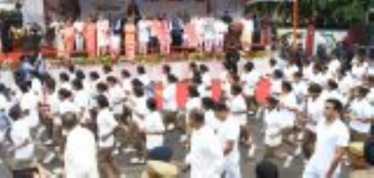 Enthusiasm And Enthusiasm Was Seen In The Unity Race, A Bike Rally Was ...