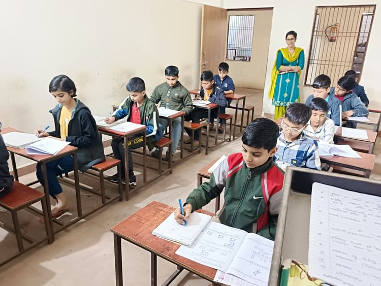 Students From Class Iv To Viii Appeared For The Mathematics Exam ...
