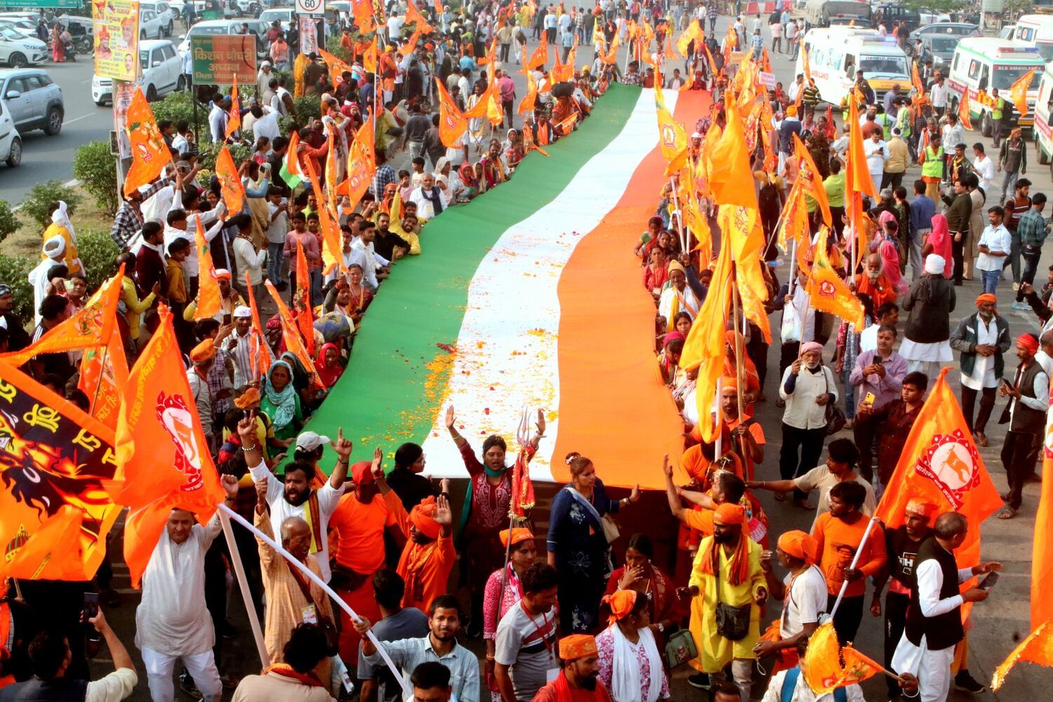 The Colors Of Devotion And Enthusiasm Spread Throughout Nanda Baba's ...