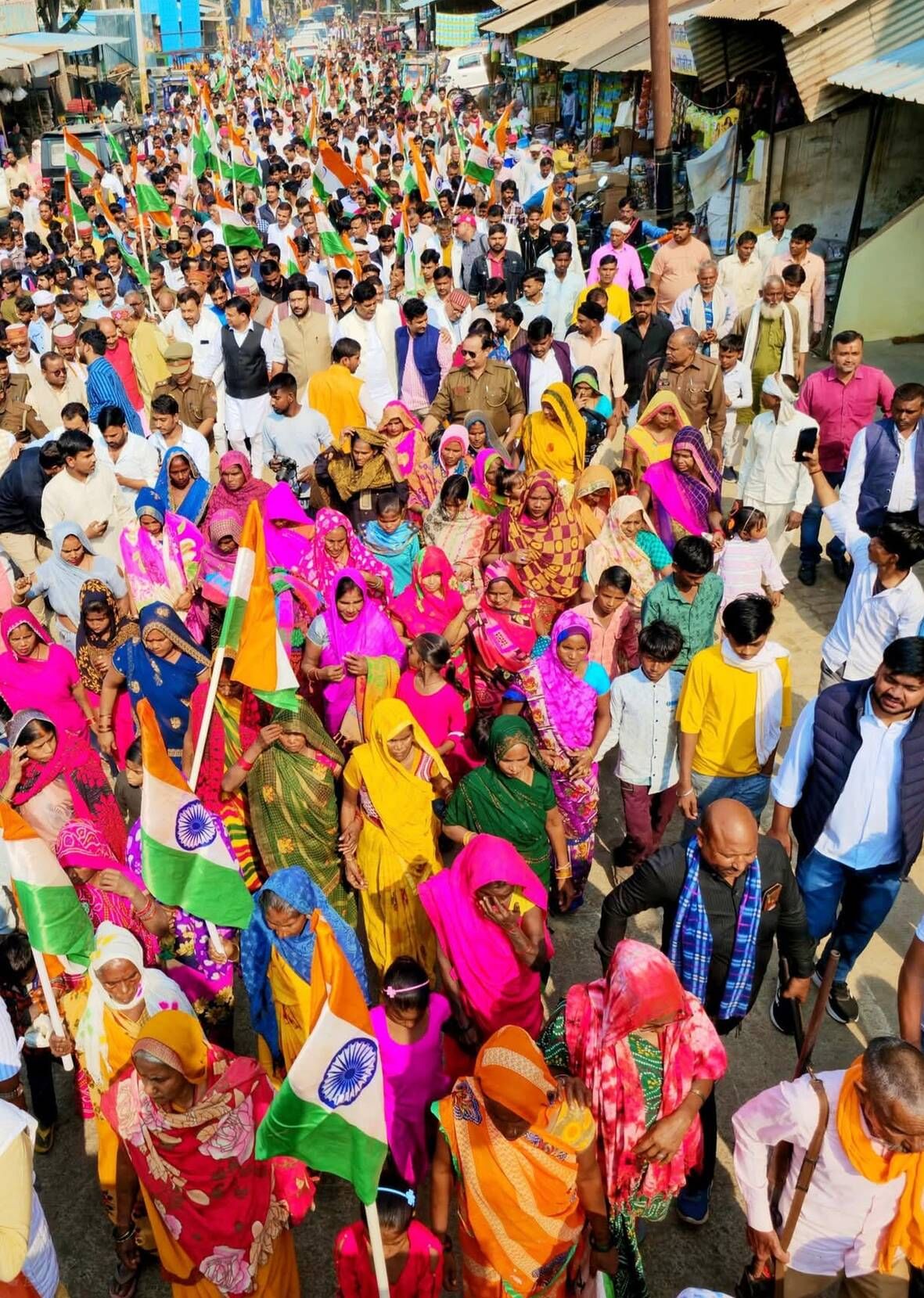 Bjp Workers Took Out Run For Unity March - Amethi News - Amethi News ...