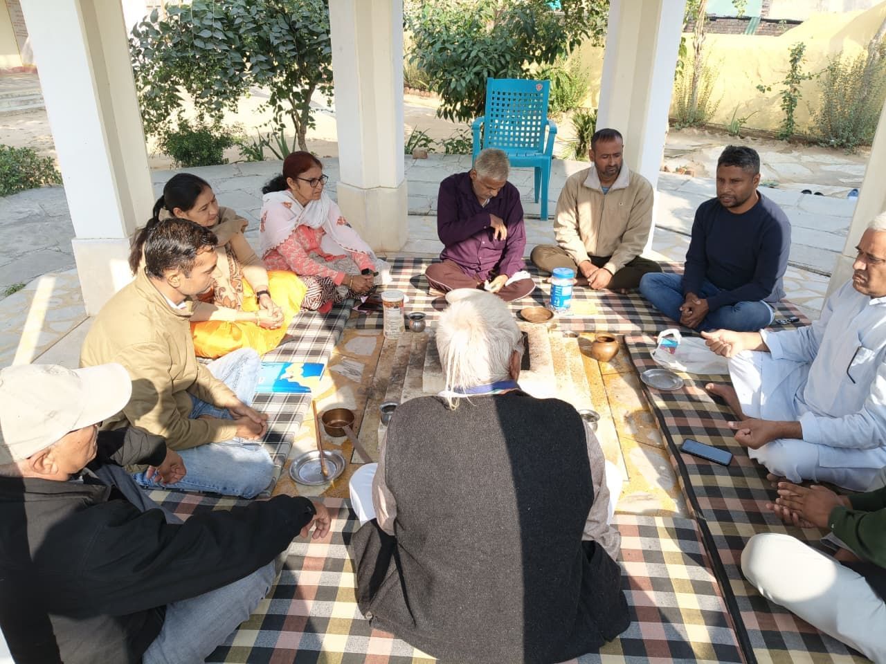 Weekly Havan Held At Arya Samaj Mandir - Mahendragarh/narnaul News ...