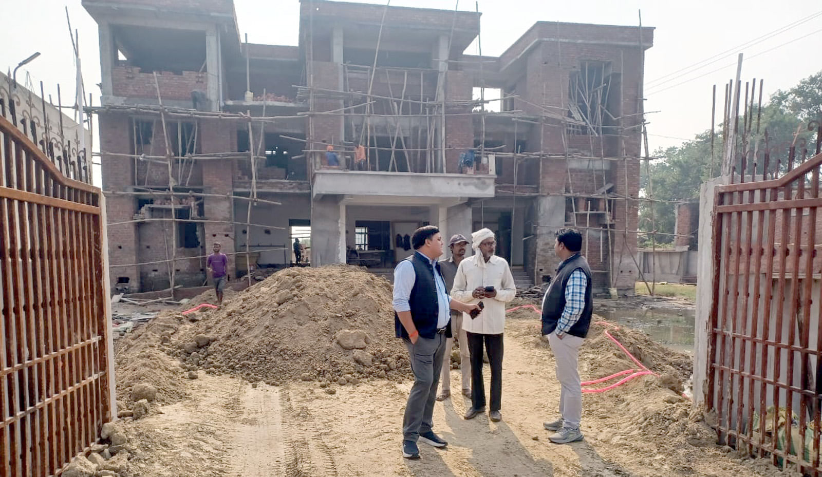 The Construction Was To Be Completed In July, But Now It Has Taken Time ...