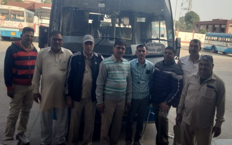 New Bus Service Started From Mahendragarh To Bucholi - Mahendragarh ...
