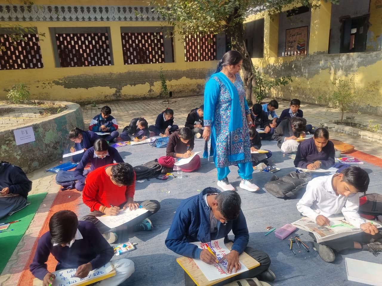 Anisha Secured First Place In Essay Writing And Kavita In Speech ...