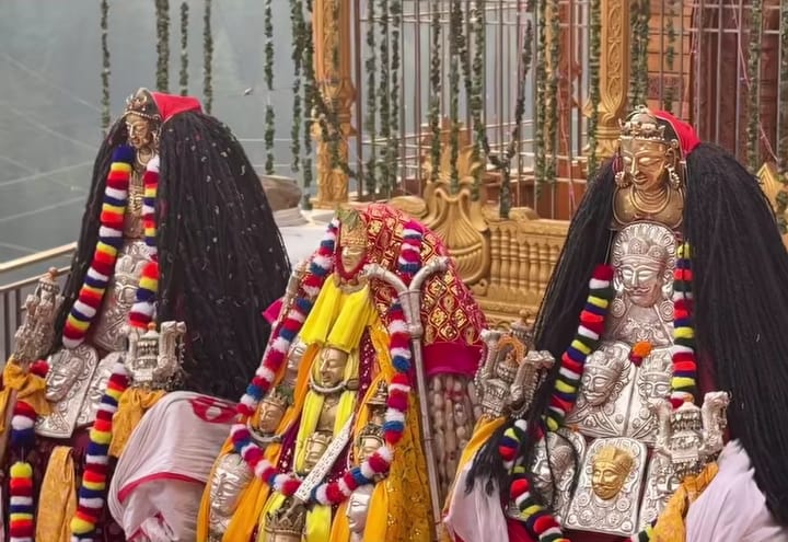 The Consecration Of The Laru Veer Temple Was Completed With The Shikha ...