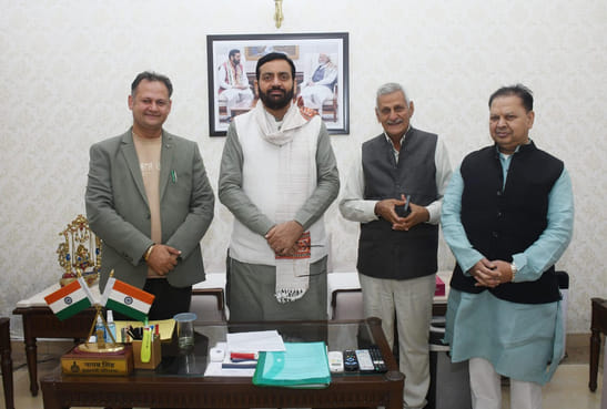 A Delegation Met With The Cm Regarding The Development Of Siwani ...