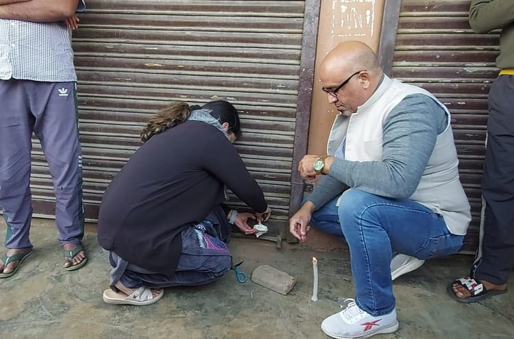 The Medical Store Run By A Quack Doctor In Sinsar Village Has Been ...