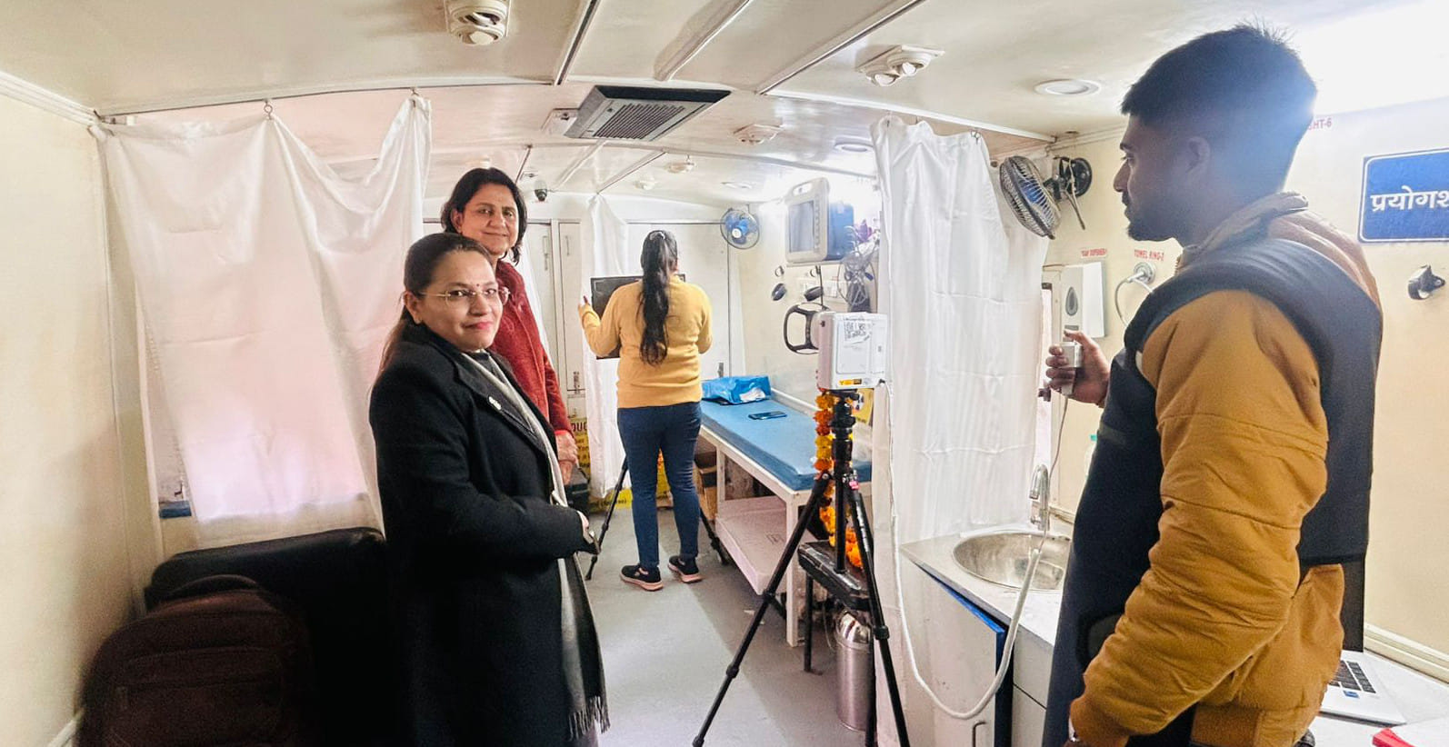 Second Mmu Van Equipped With Hand-held X-ray Facility Received - Karnal ...